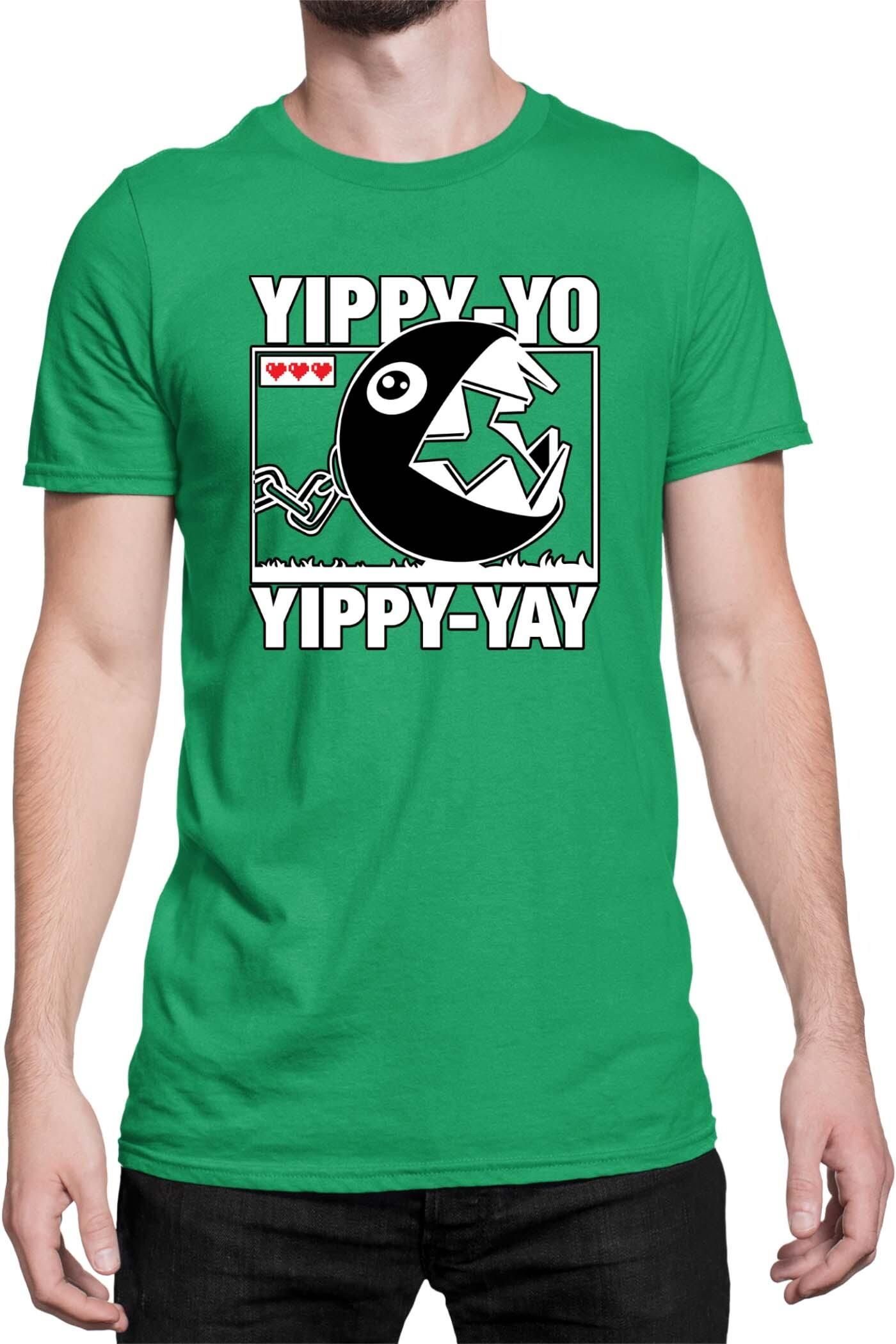 Ball Yippy yo Yippy Yay męska koszulka Super Mario Bros Luigi Bowser, Man 2XL / Zielony - Ceny i ...