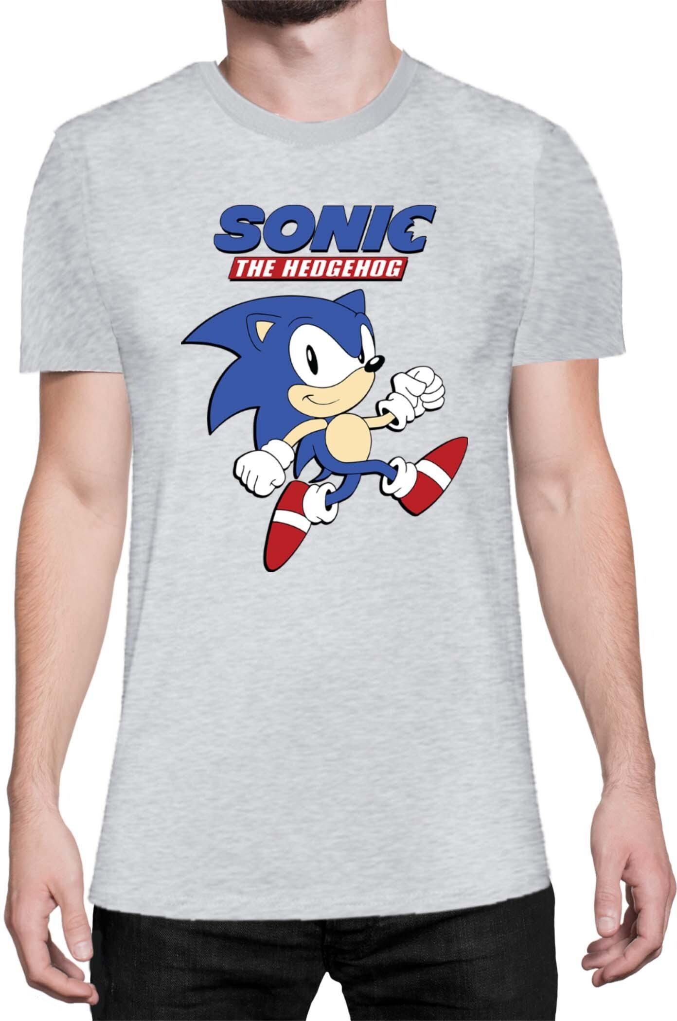 SonicRun męska koszulka Sonic the Hedgehog Sega Mascot, Man 3XL ...