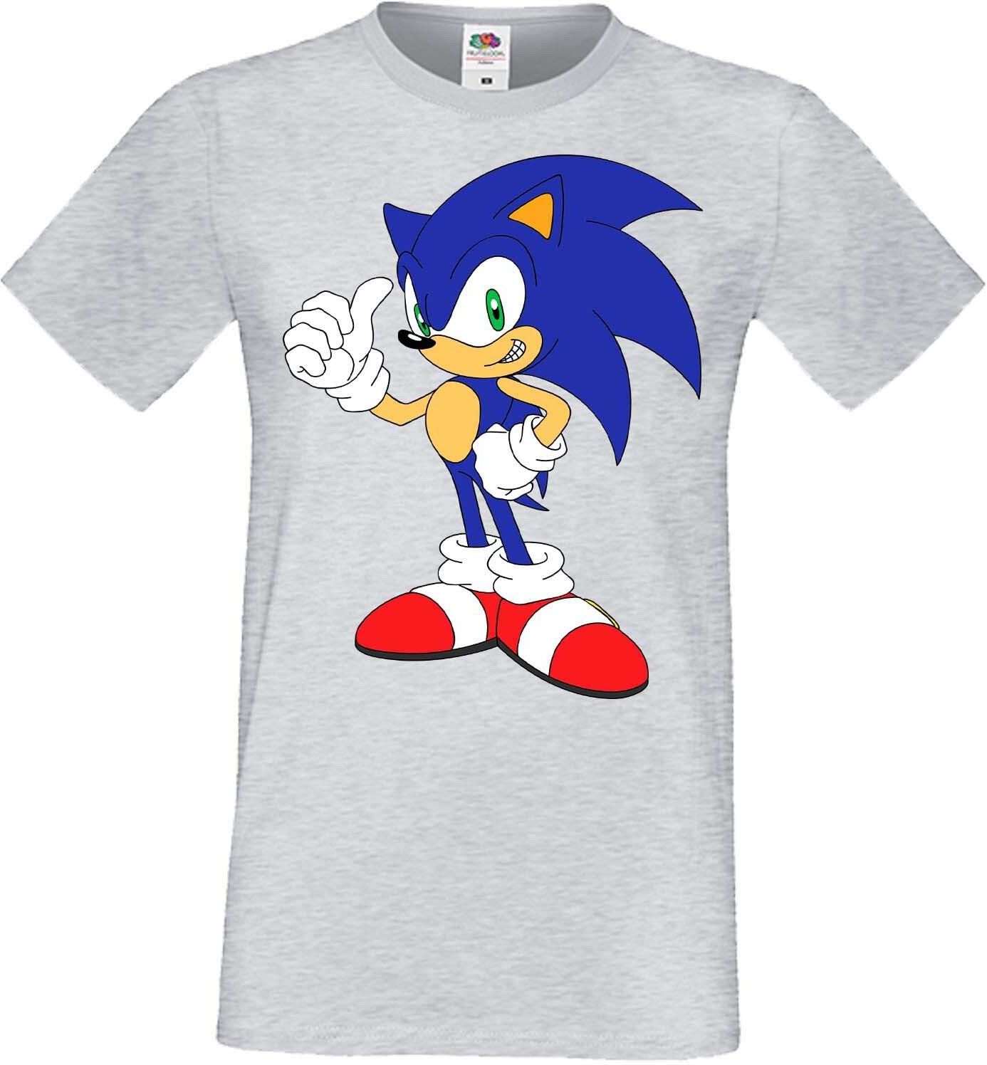 Superfast Hedgehog męska koszulka Sonic The Hedgehog SEGA, Man 3XL ...