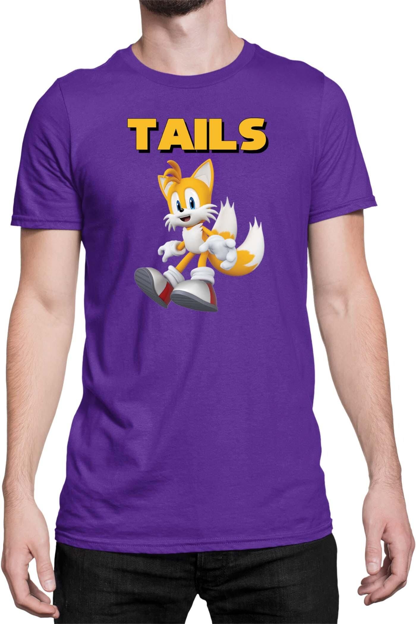 Pilot męska koszulka Sonic the Hedgehog Sega Mascot, Man XL / Fioletowy ...