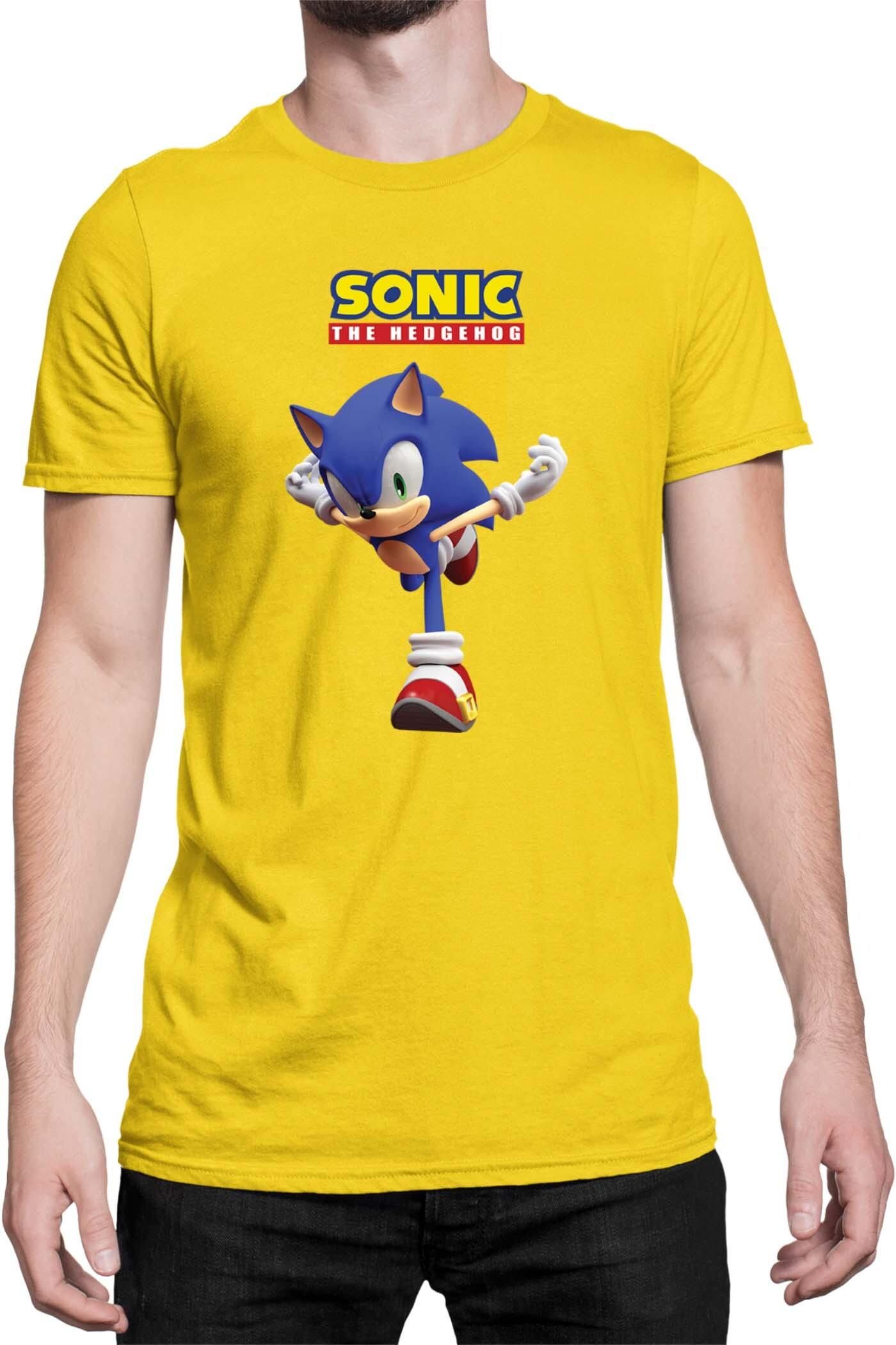 Sonic Smile męska koszulka Sonic the Hedgehog Sega Mascot, Man 3XL ...