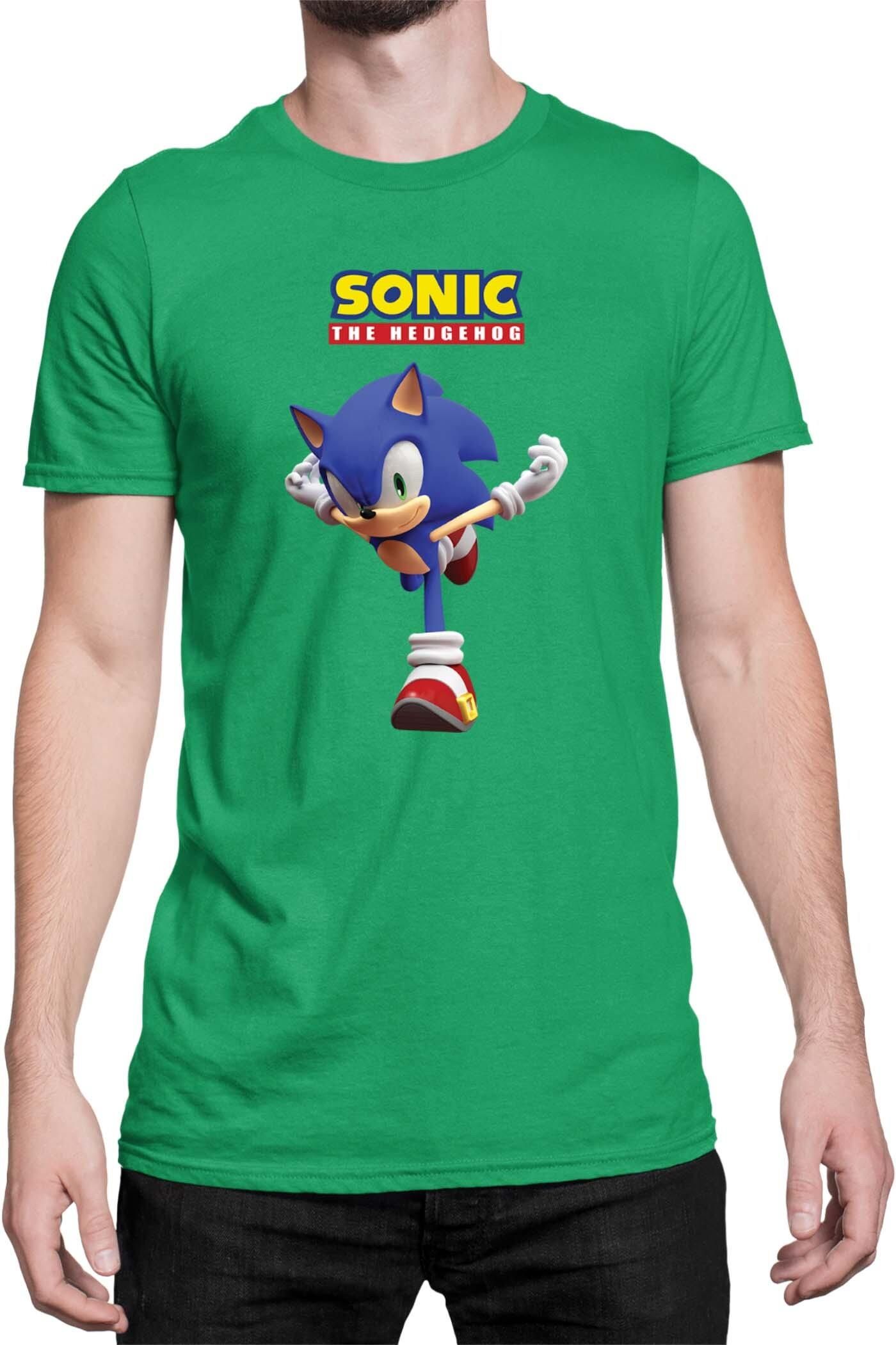 Sonic Smile męska koszulka Sonic the Hedgehog Sega Mascot, Man 3XL ...