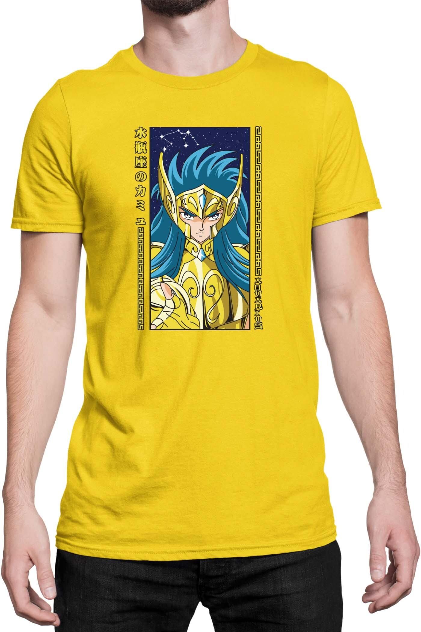 Aquarius męska koszulka Demon Slayer Kimetsu no Yaiba Anime Manga ...