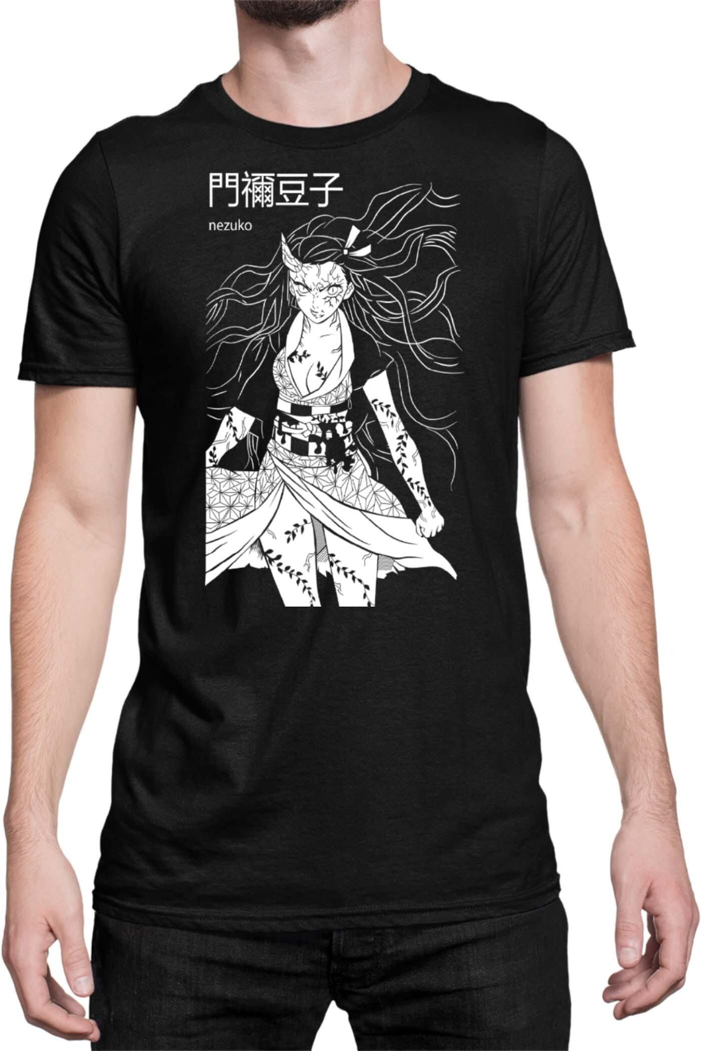 Nezuko Mad męska koszulka Demon Slayer Kimetsu no Yaiba Anime Manga ...
