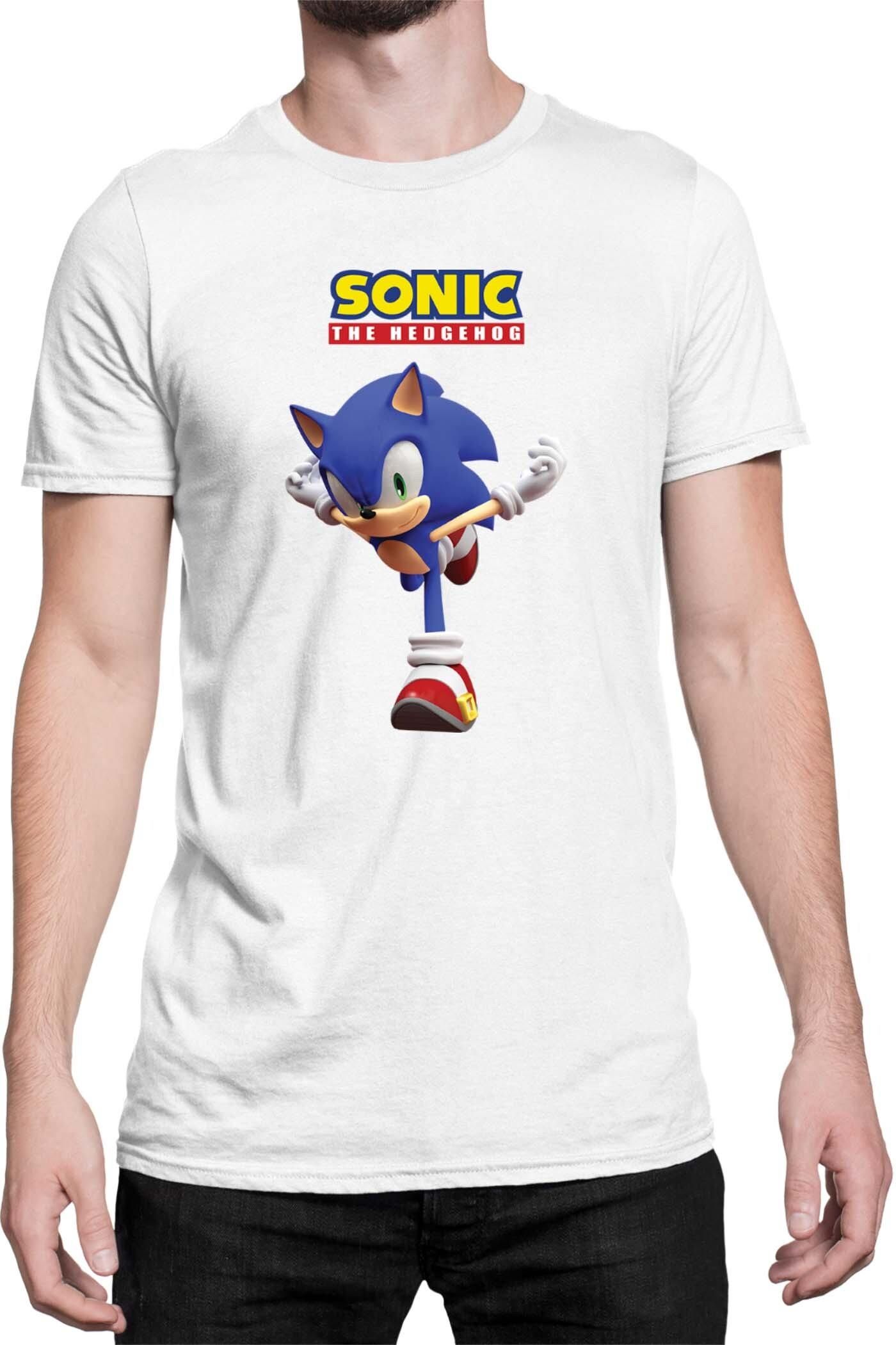 Sonic Smile męska koszulka Sonic the Hedgehog Sega Mascot, Man 3XL ...
