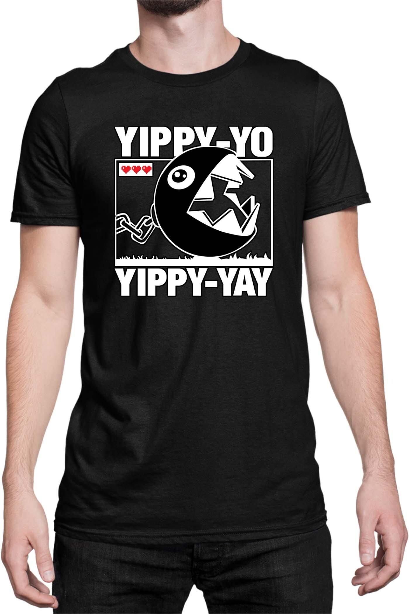 Ball Yippy yo Yippy Yay męska koszulka Super Mario Bros Luigi Bowser, Man XL / Czarny - Ceny i ...