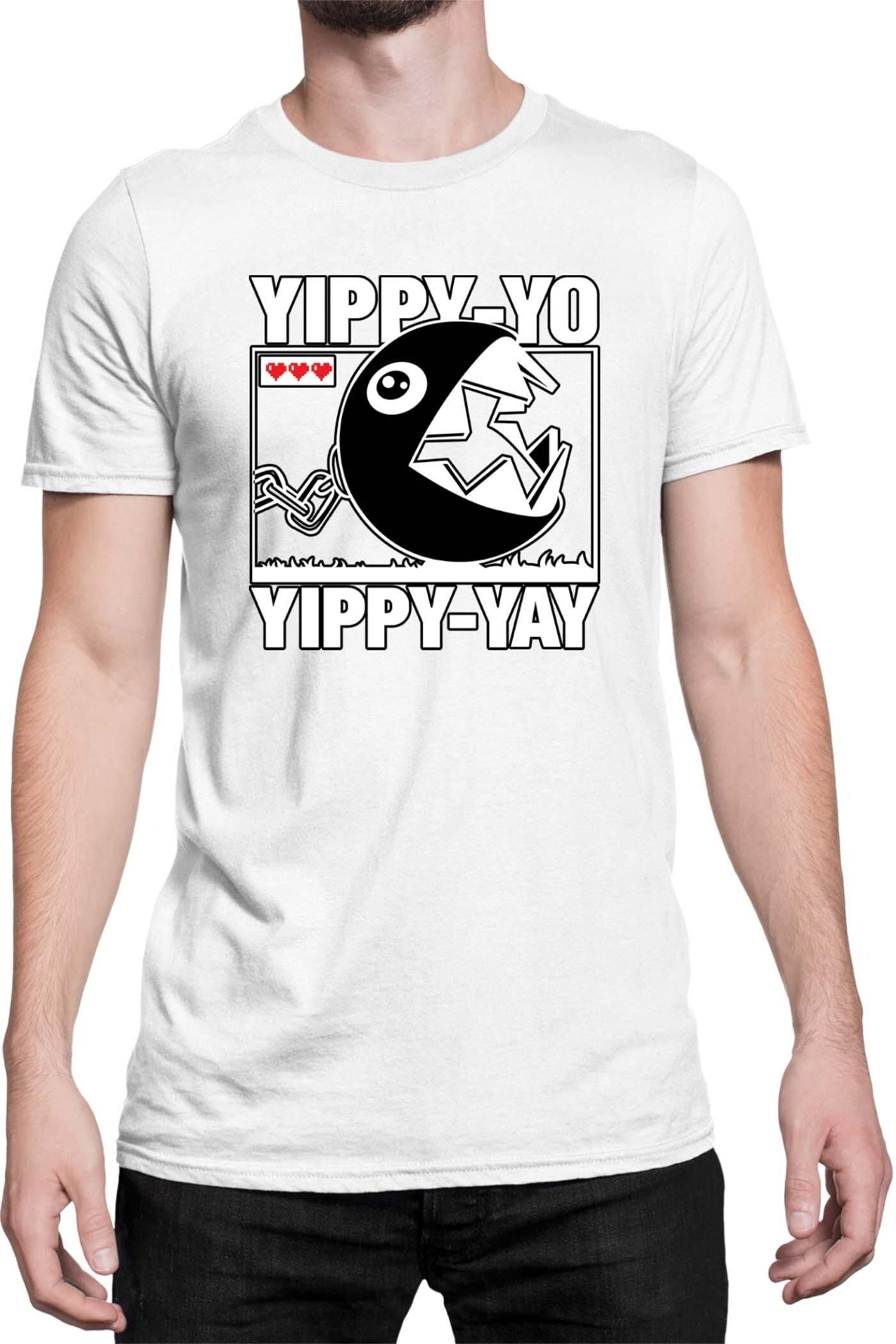 Ball Yippy yo Yippy Yay męska koszulka Super Mario Bros Luigi Bowser, Man 4XL / Biały - Ceny i ...