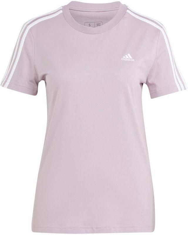Koszulka adidas Essentials Slim 3-Stripes Tee W IS1550 S - Ceny i ...
