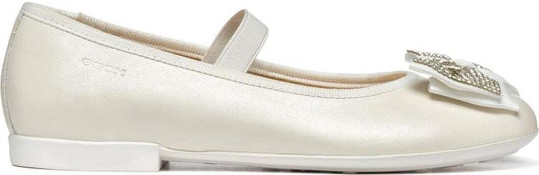 Geox baleriny dziewczęce J8455D 00044 C1000 Kolor: Biały Rozmiar: 30 ...