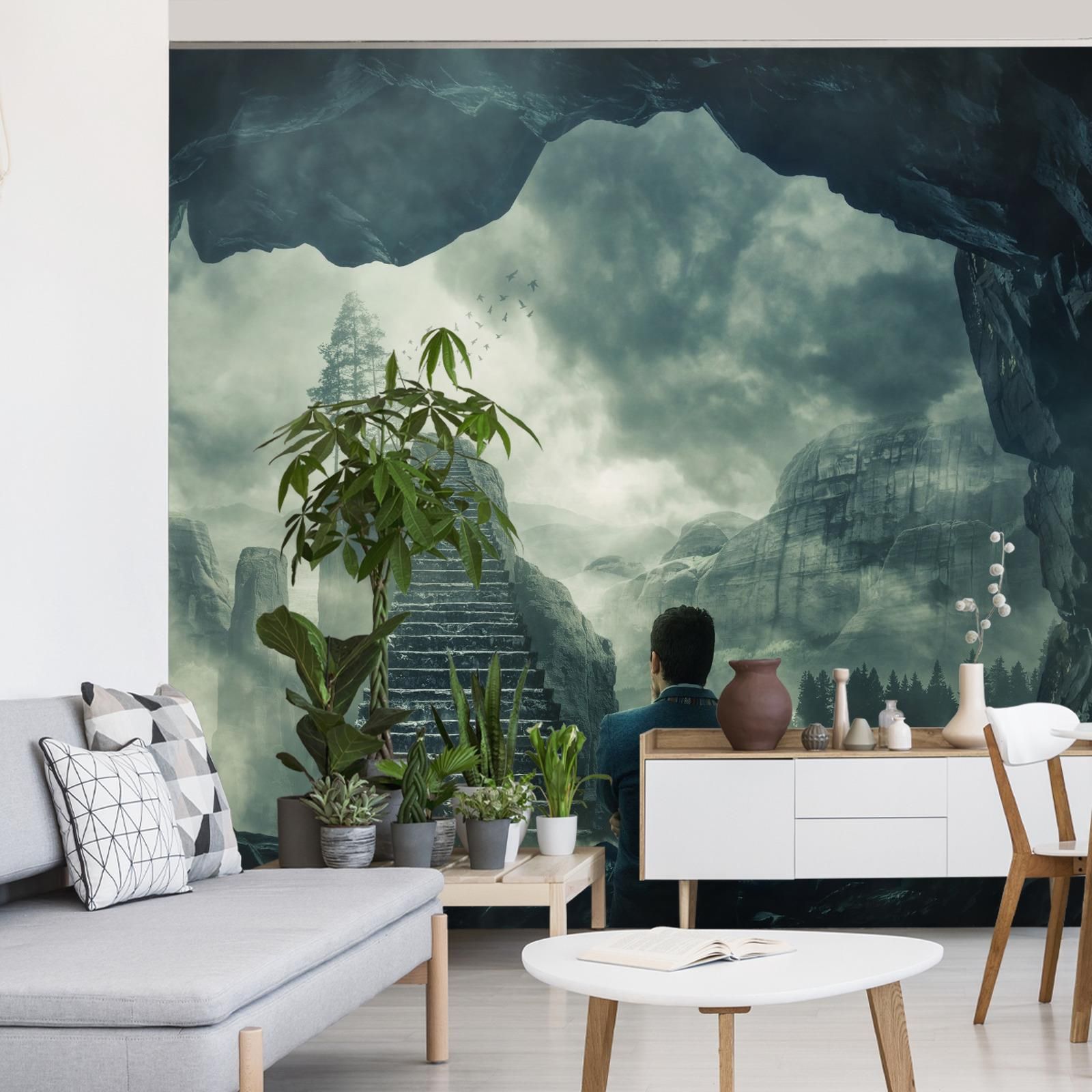 Doboxa Fototapeta Schody W Świecie Fantasy Tapeta Samoprzylepna 450X300 ...