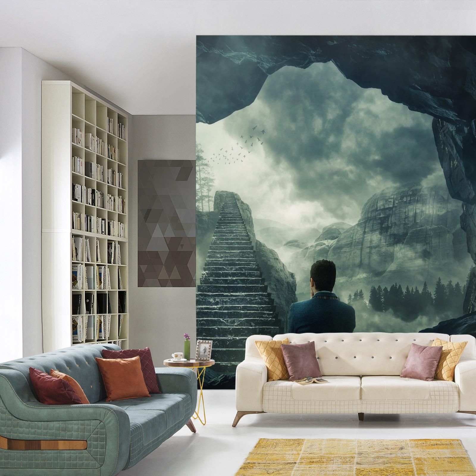 Doboxa Fototapeta Schody W Świecie Fantasy Tapeta Samoprzylepna 450X300 ...