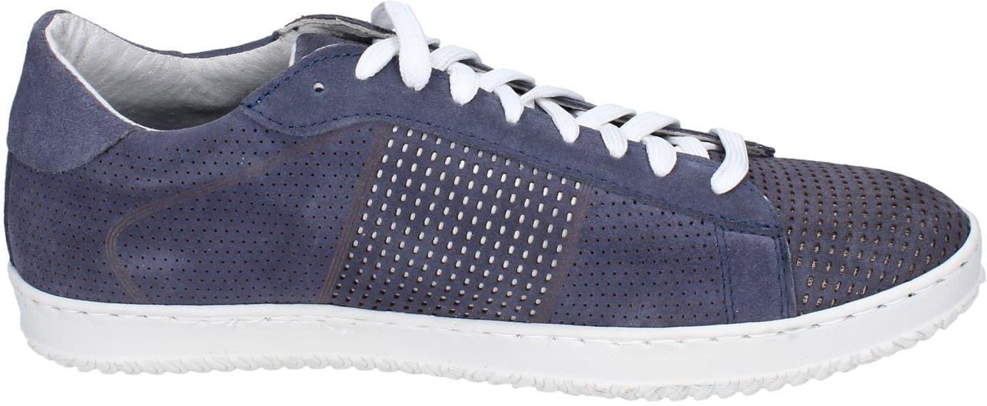 BRUNO VERRI Sneaker Herren Wildleder Blau BC288 - Größe: 42 - Ceny i ...