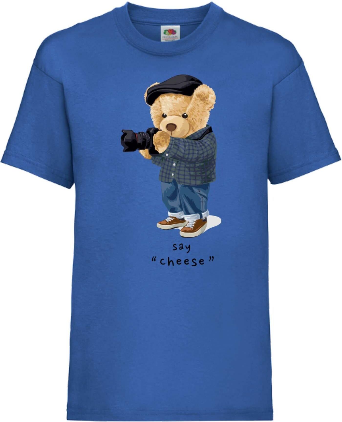 Koszulka dziecięca Say Cheese Cute Teddy Bear, 3-4 lata - 104 ...