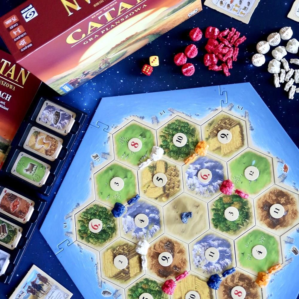 Catan (Osadnicy z Catanu) - Gra planszowa. Ceny i opinie - Ceneo.pl