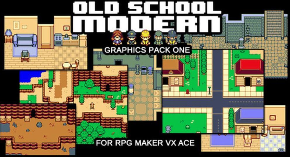 RPG Maker VX Ace - Old School Modern Graphics Pack (Digital) od 19,29 ...