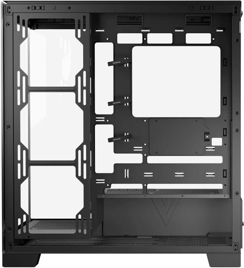 Obudowa komputerowa Modecom Volcano Space Midi Bez Wentylatorów Czarna ...