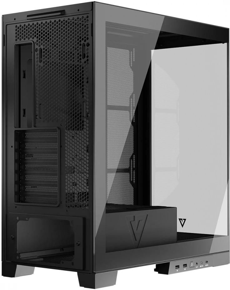 Obudowa komputerowa Modecom Volcano Space Midi Bez Wentylatorów Czarna ...