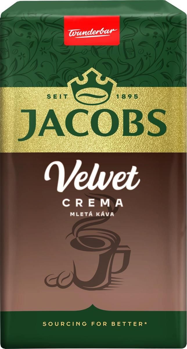 Kawa Jacobs Velvet Crema Mielona 250g - Ceny i opinie - Ceneo.pl
