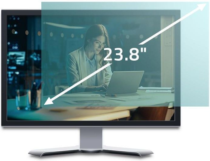 Qoltec Filtr światła niebieskiego matowy na monitor 23.8 16:9 (51075 ...
