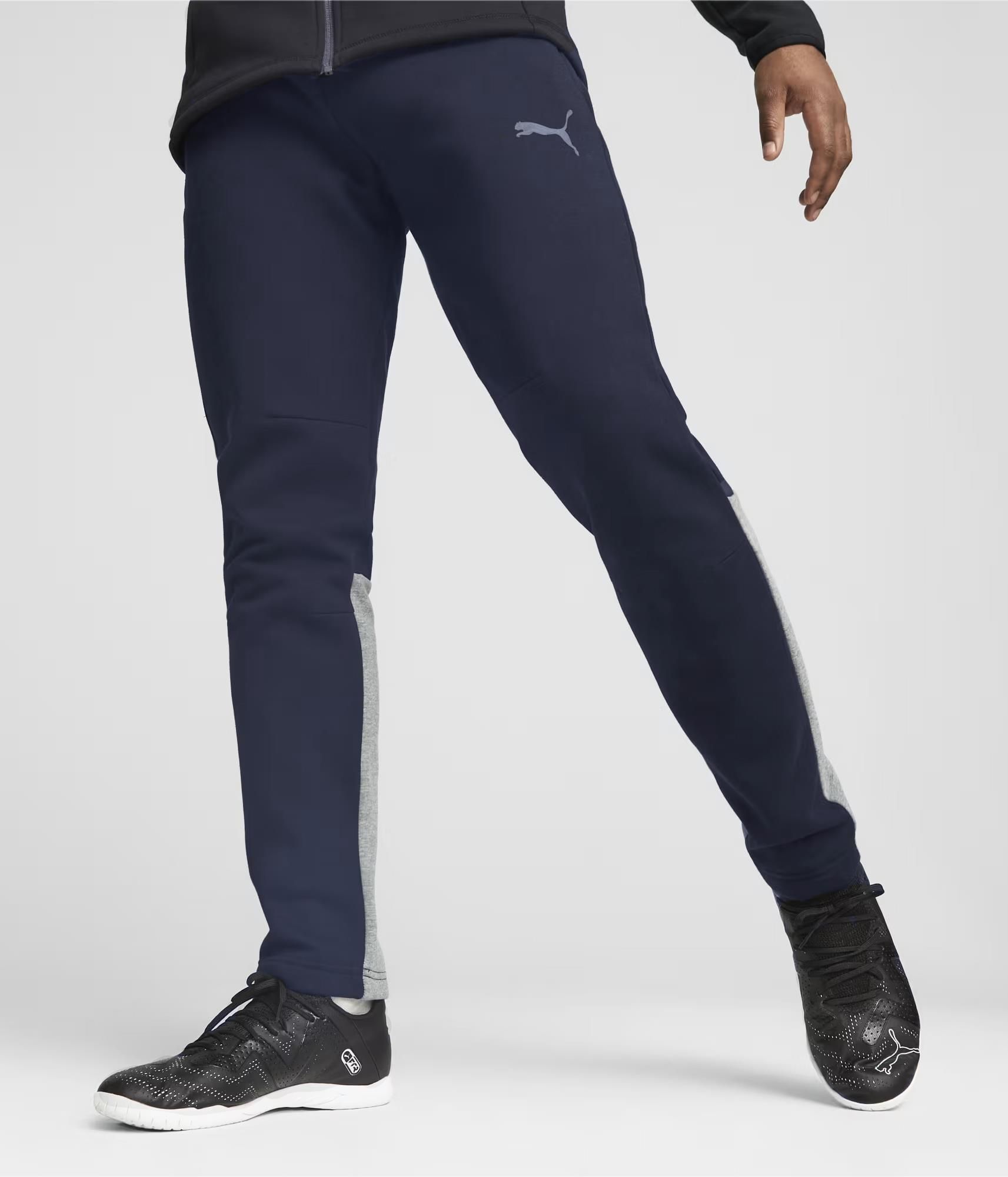 2947 Spodnie Puma Męskie Bawełniane Dresowe Sportowe Kieszenie Na Zamki ...