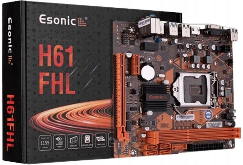 Płyta główna PC Esonic LGA1155 DDR3 (H61FHL) - Opinie i ceny na Ceneo.pl