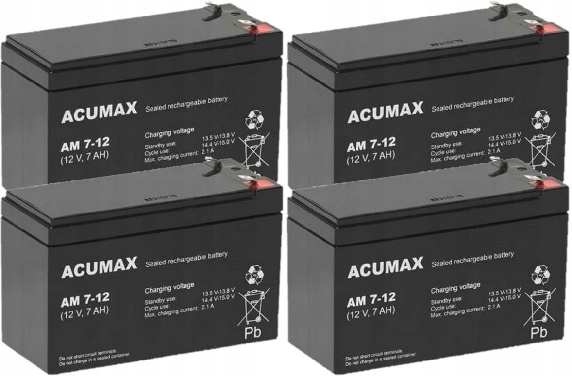 Bateria do zasilacza Acumax RBC157 Rbc 157 #157 Zestaw Akumulatorów ...