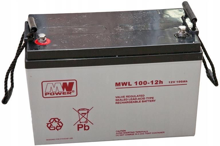 Bateria do zasilacza Mw Power Akumulator Bateria Przemysłowy Mwpower ...