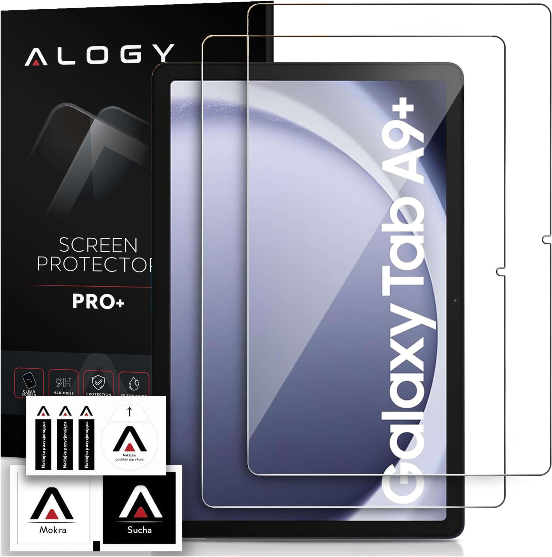 Alogy 2x Szkło hartowane do Samsung Galaxy Tab A9+ Plus 2023 11 X210 ...