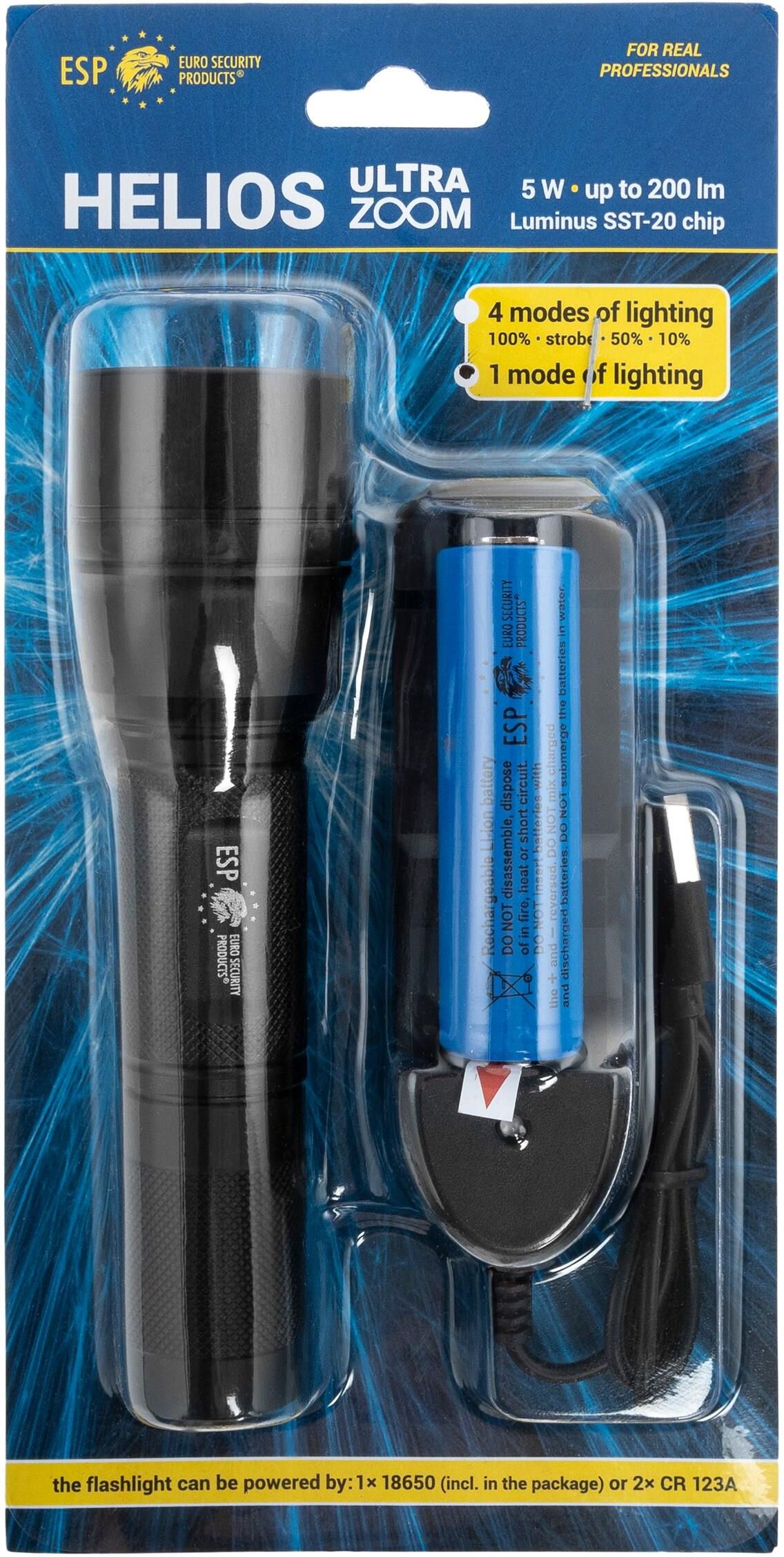 Latarka Latarka taktyczna ESP Helios Ultrazoom-R - 200 lumenów - Ceny i ...
