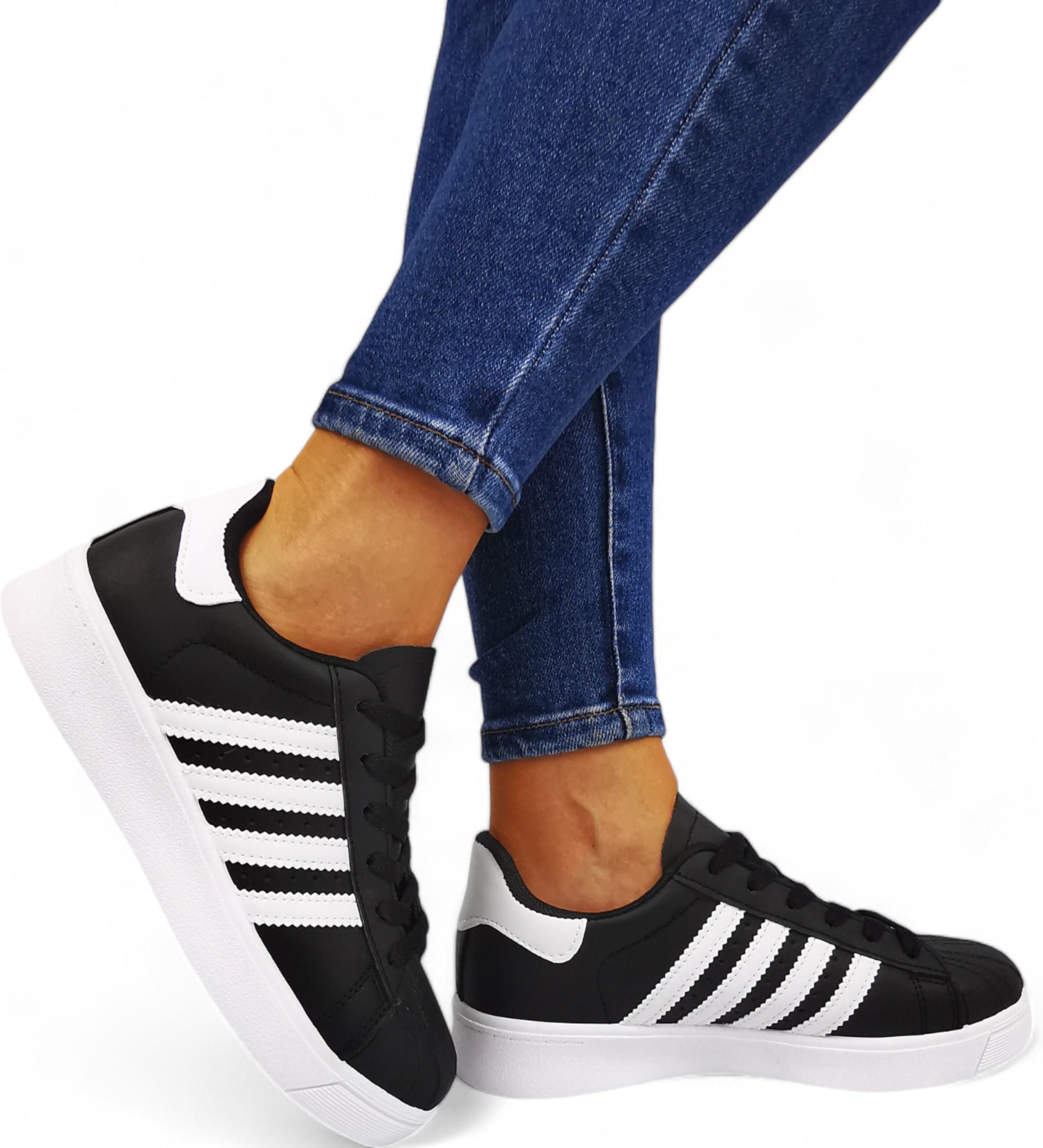 Buty Adidasy Damskie Sneakersy Sportowe Wiązane Modne - Ceny i opinie ...