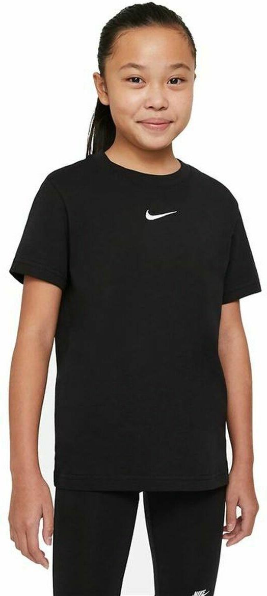 Koszulka z krótkim rękawem dla dzieci Nike Sportswear czarny XS - Ceny i opinie - Ceneo.pl