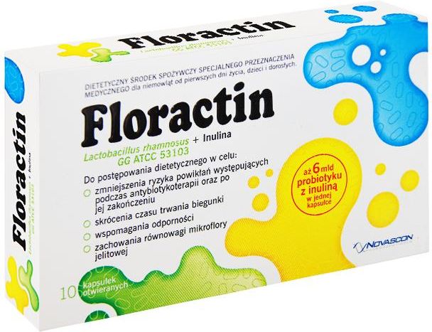 Floractin 10 kapsułek - Opinie i ceny na Ceneo.pl