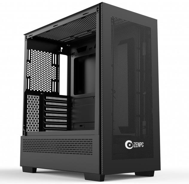 Obudowa komputerowa Obudowa do komputera ZENPC Z3 Mesh Black 4x F140 ...