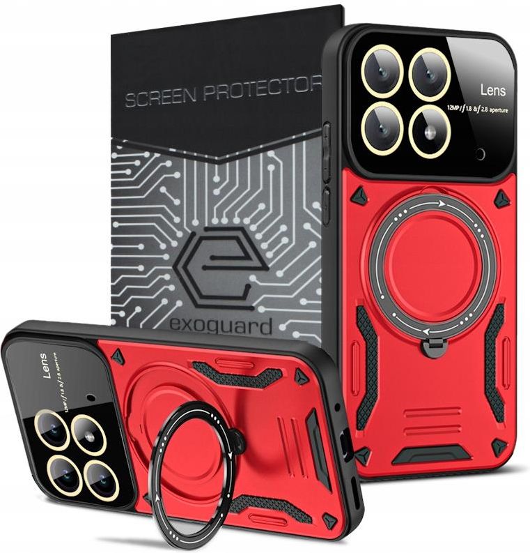 Exoguard Etui Pancerne Case Obudowa Magsafe Szkło Szybka Do Xiaomi Poco ...