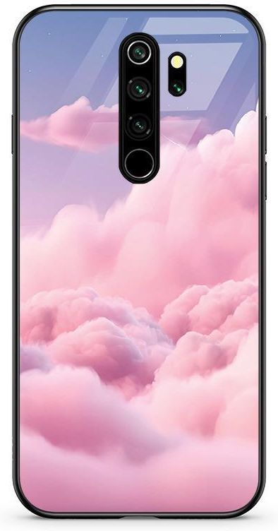 Pieceofcase Etui Szklane Xiaomi Redmi 9 Chmury Pink - Etui na telefon ...