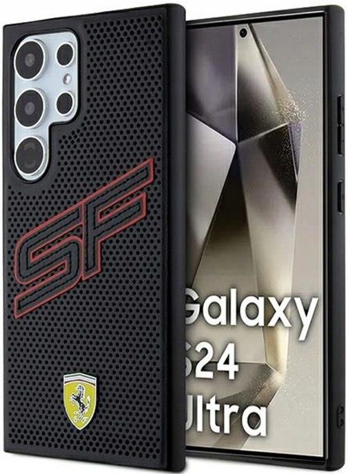 Ferrari Big Sf Perforated - Etui Samsung Galaxy S24 Ultra (Czarny ...