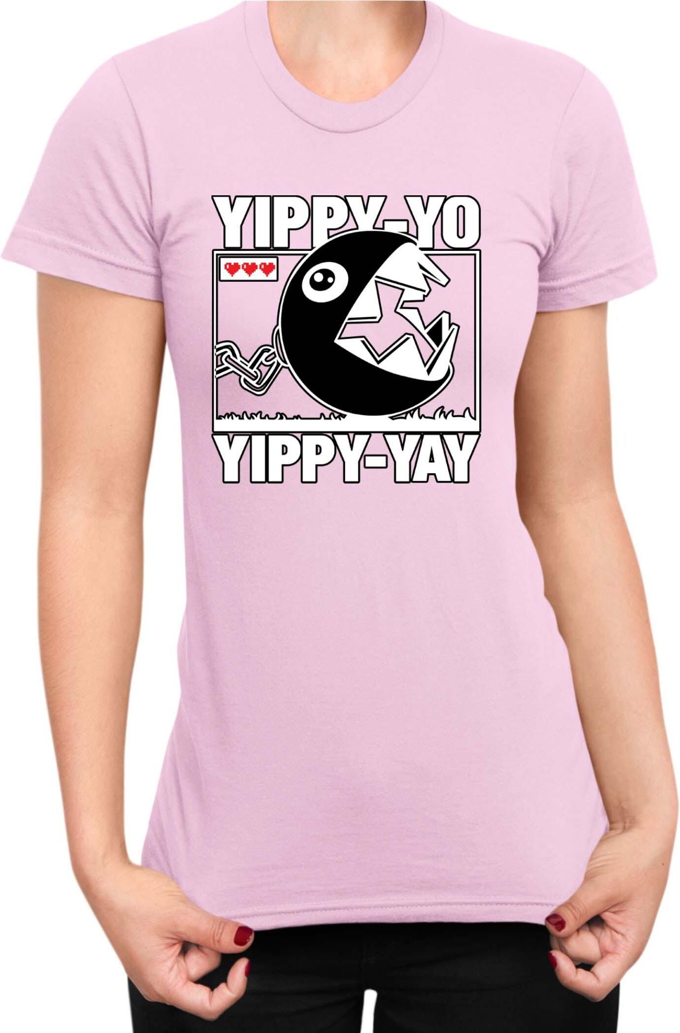 Ball Yippy yo Yippy Yay koszulka damska Super Mario Bros Luigi Bowser ...