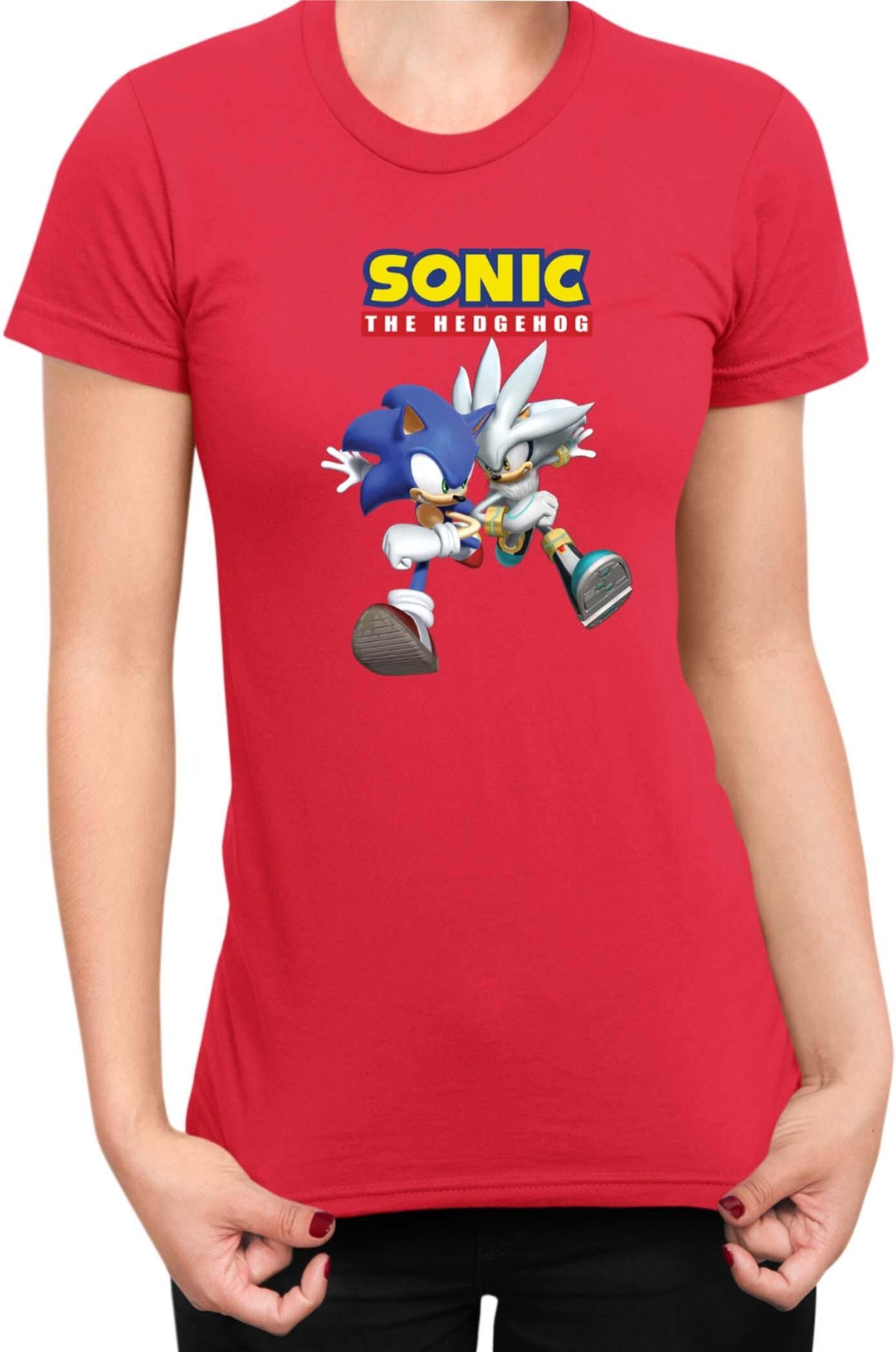 Sonic and Silver koszulka damska Sonic the Hedgehog Sega Mascot, 2XL ...