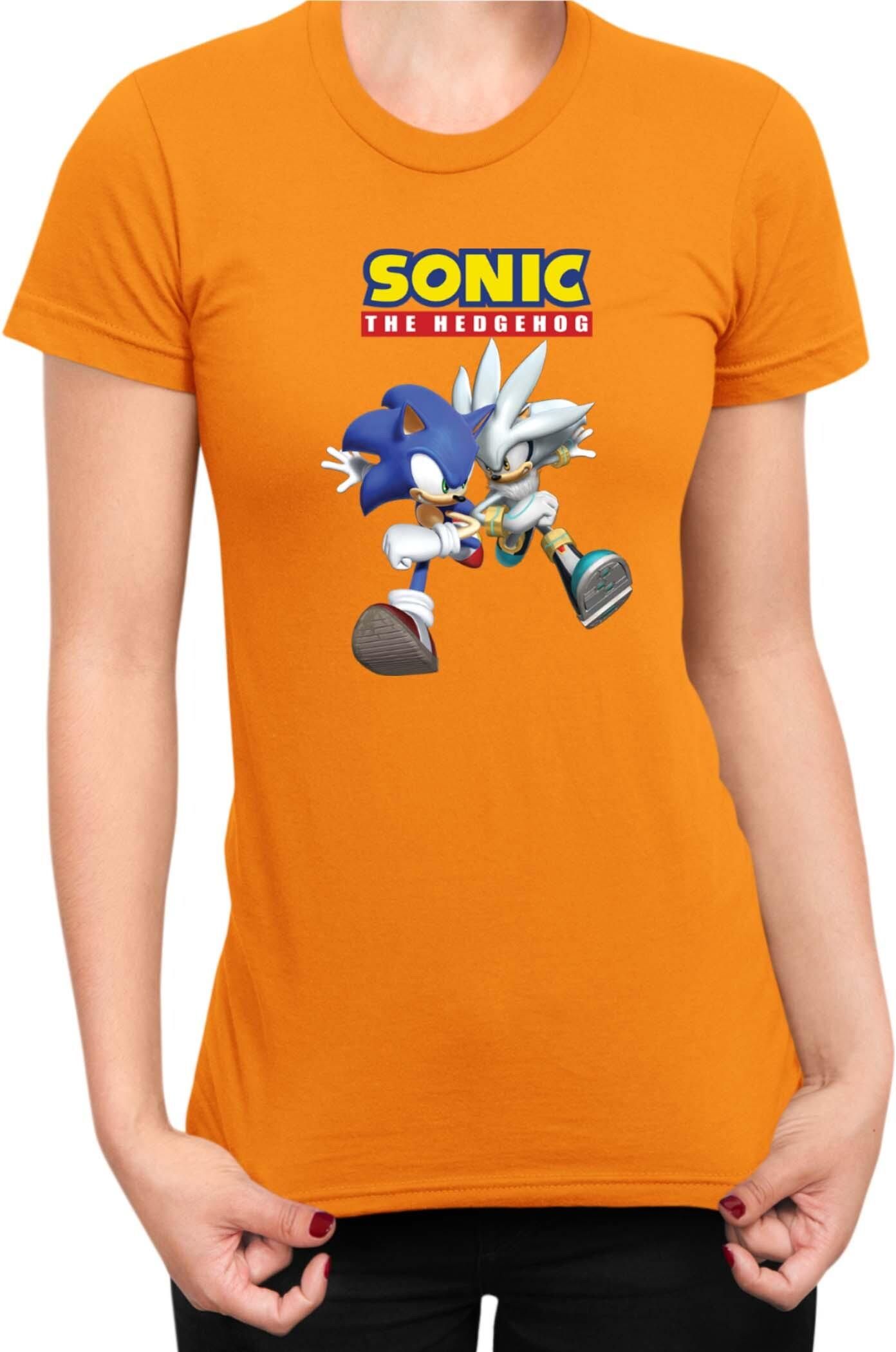 Sonic and Silver koszulka damska Sonic the Hedgehog Sega Mascot, M ...