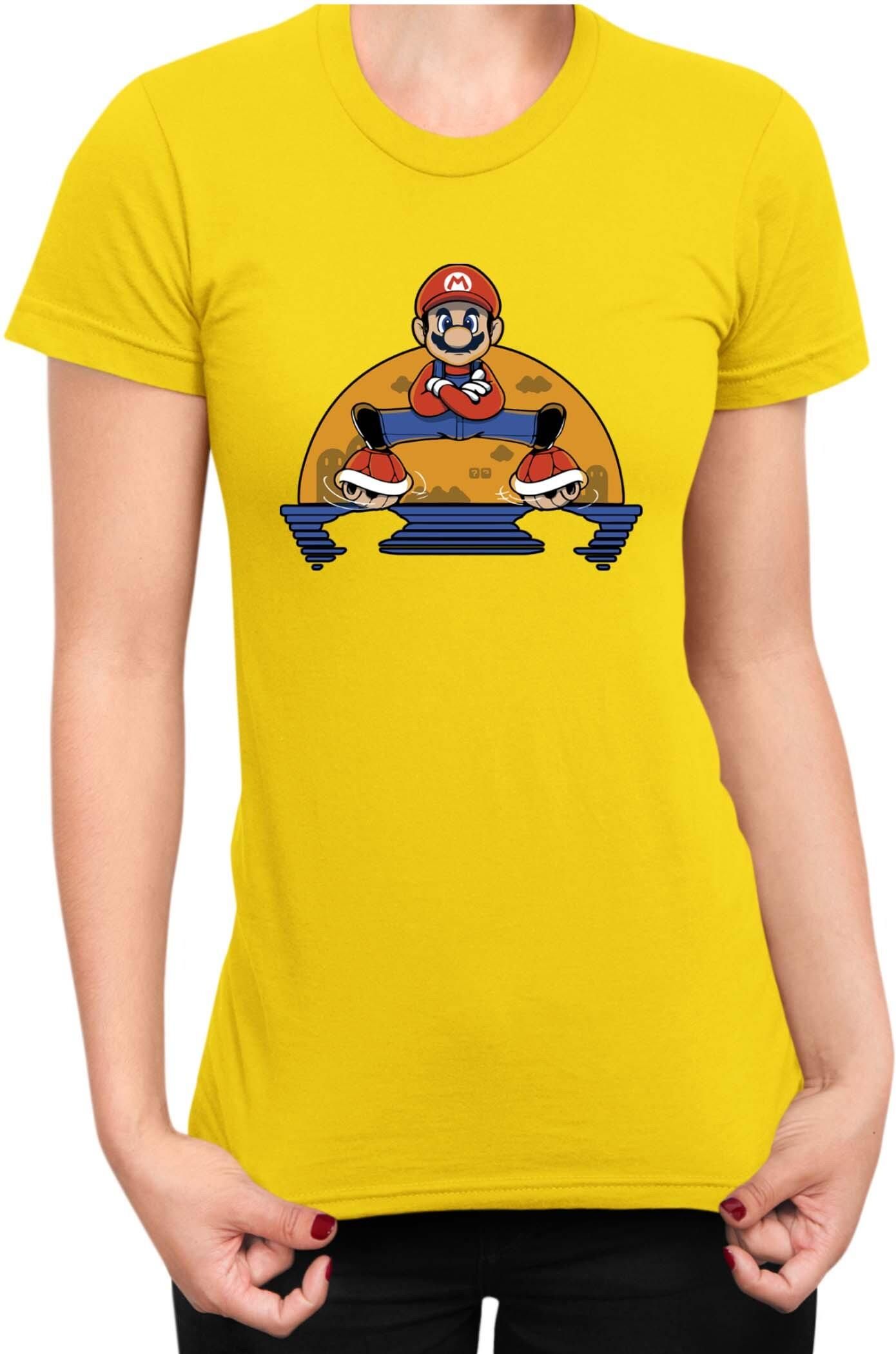 Mario Leg Split koszulka damska Super Mario Bros Luigi Bowser , Lady XS ...