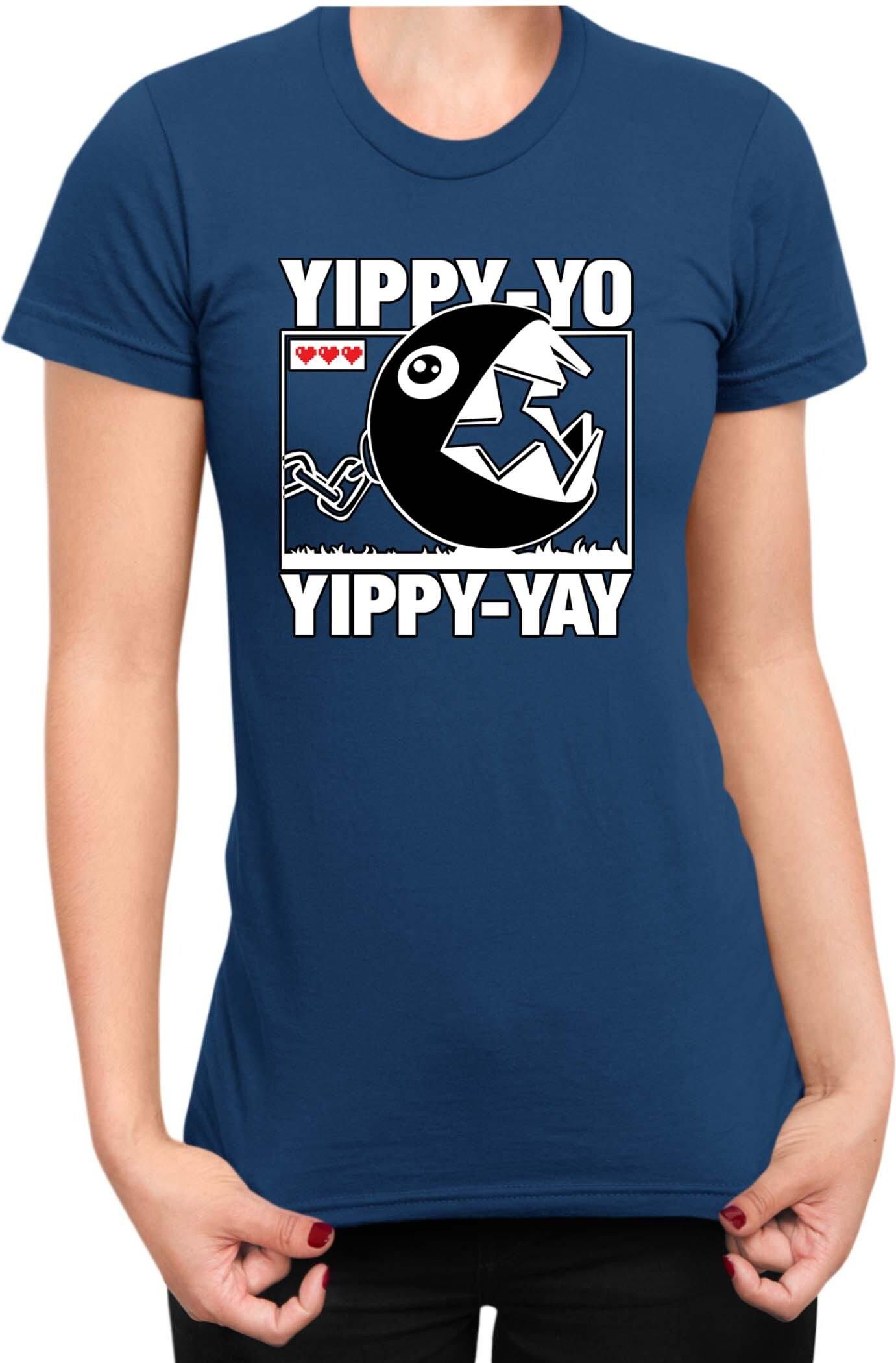 Ball Yippy yo Yippy Yay koszulka damska Super Mario Bros Luigi Bowser ...