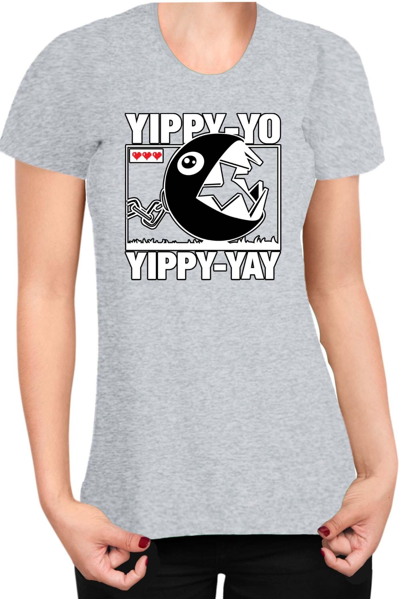 Ball Yippy yo Yippy Yay koszulka damska Super Mario Bros Luigi Bowser ...