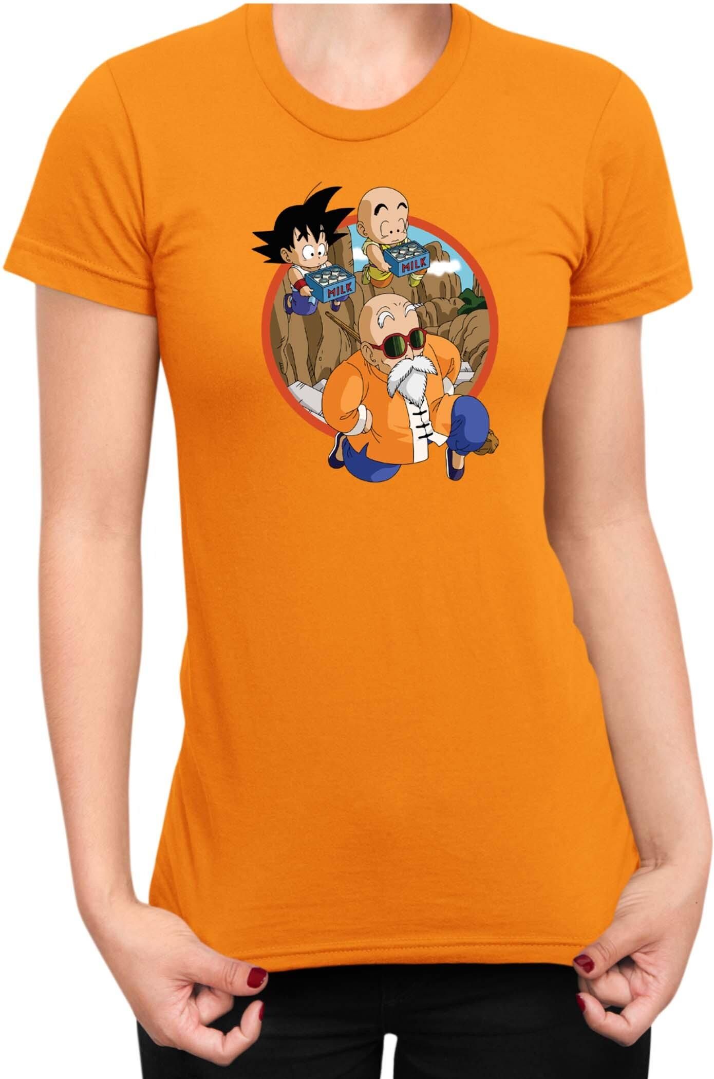 Master Roshi koszulka damska Dragon Ball Z Anime Manga Comics Japan ...