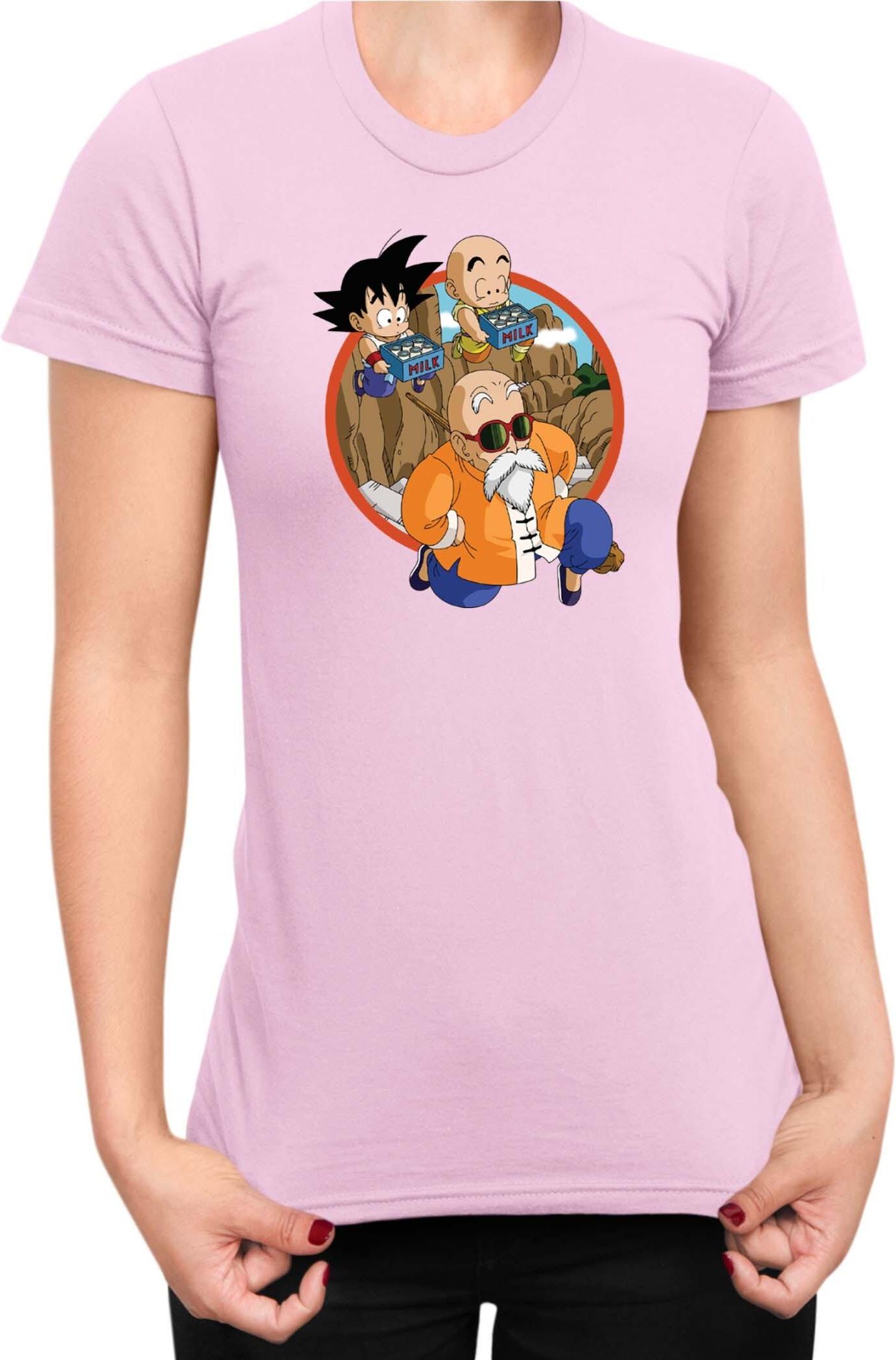 Master Roshi koszulka damska Dragon Ball Z Anime Manga Comics Japan ...