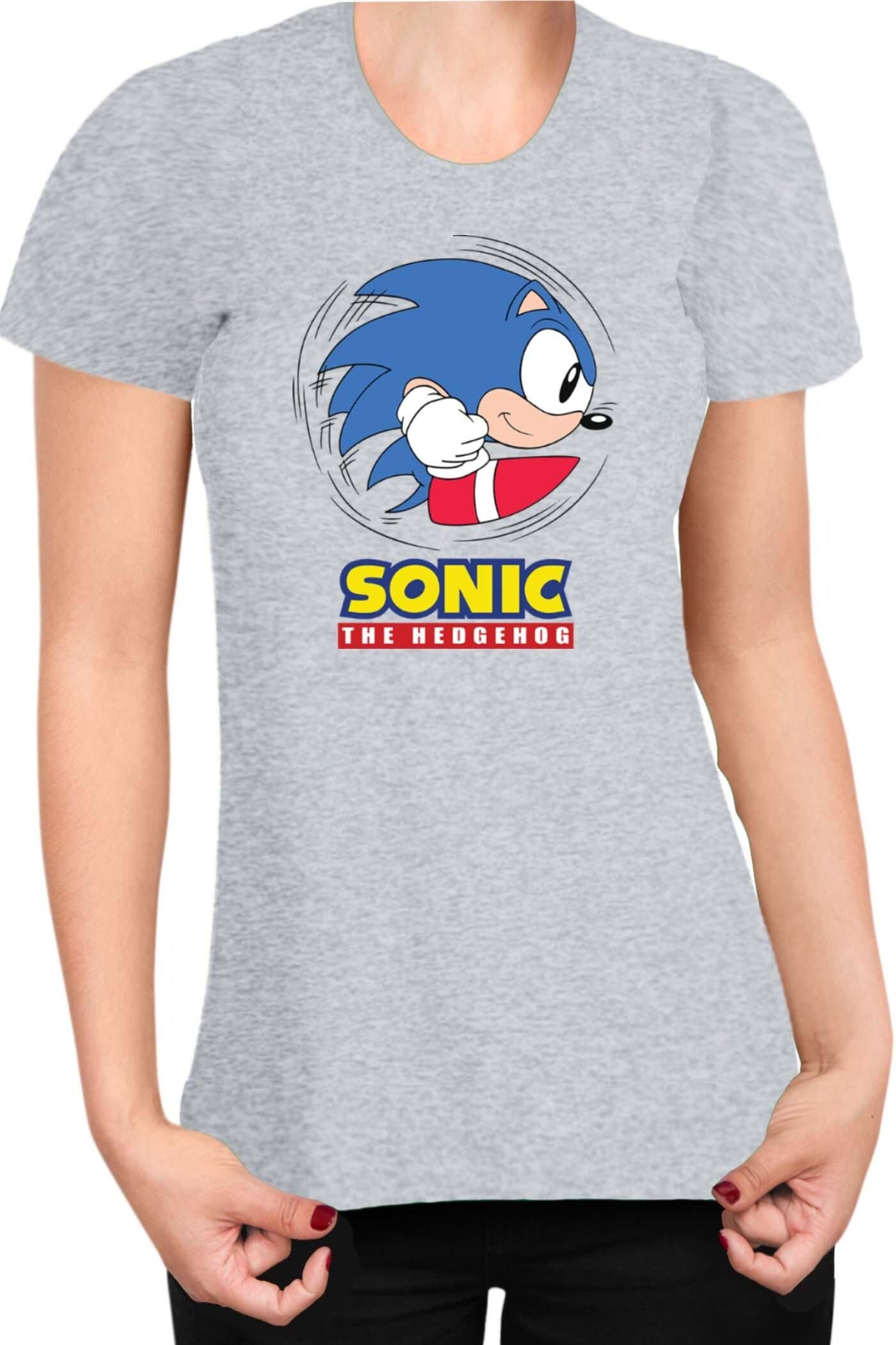 Ball Move koszulka damska Sonic the Hedgehog Sega Mascot, M / Wrzosowy ...