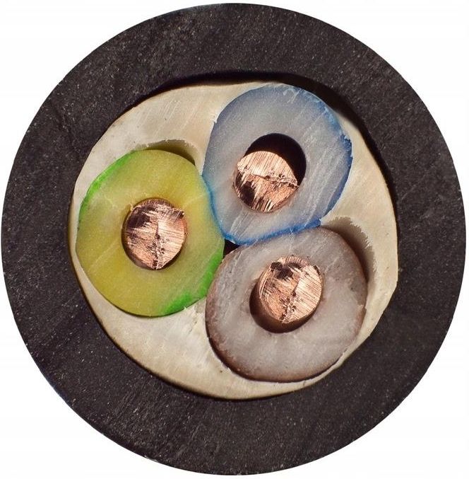 Elektrokabel Kabel prądowy ziemny Yky 3x2,5 miedziany 1kV 25m - Opinie ...
