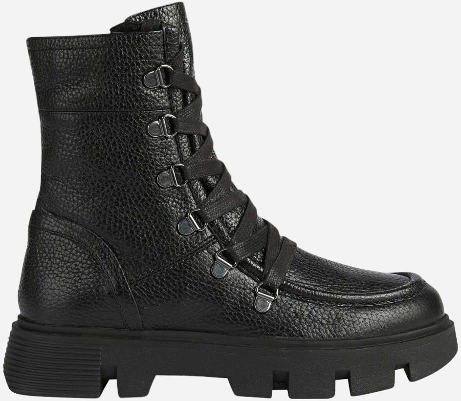 Geox Trapery damskie skórzane D26UAG00046-C9999 Czarne - Ceny i opinie ...