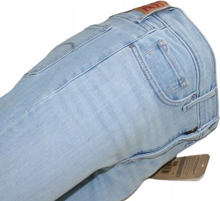 Levi's 311 jeansy damskie 196260205- wyszcz. rurki nowa kol. Levis -W30 ...
