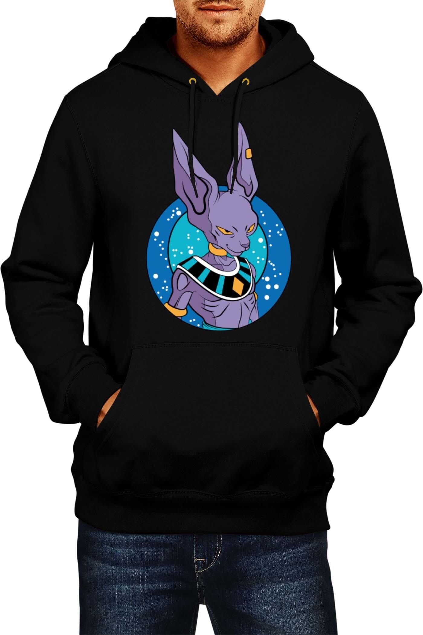 Beerus Cat God Herren Kapuzenpullover Bluza Dragon Ball Z Anime Manga ...
