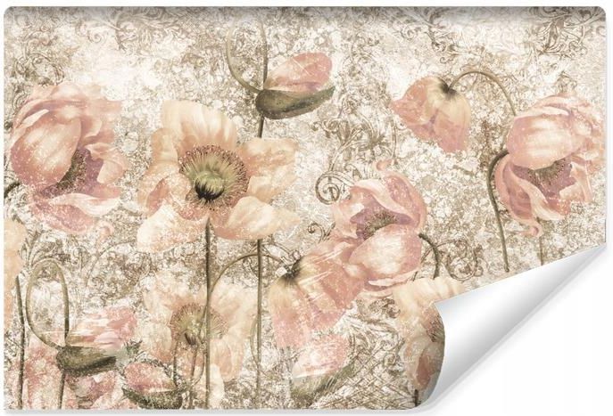 Muralo Fototapeta Do Jadalni Maki Kwiaty Polne Beton Abstrakcja 405x270 - Opinie i ceny na Ceneo.pl